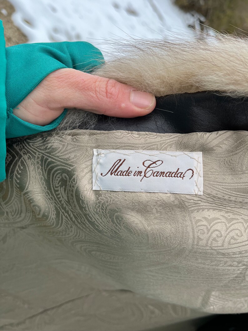 Vintage Deluxe Paul Magder Caramel Mink Fur With Arctic Fox - Etsy