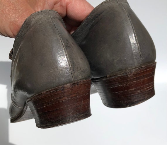 Original 1920’s leather flapper shoes - Gem