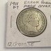 1911-D Barber Half Dollar Error Coin error on Reverse - Etsy