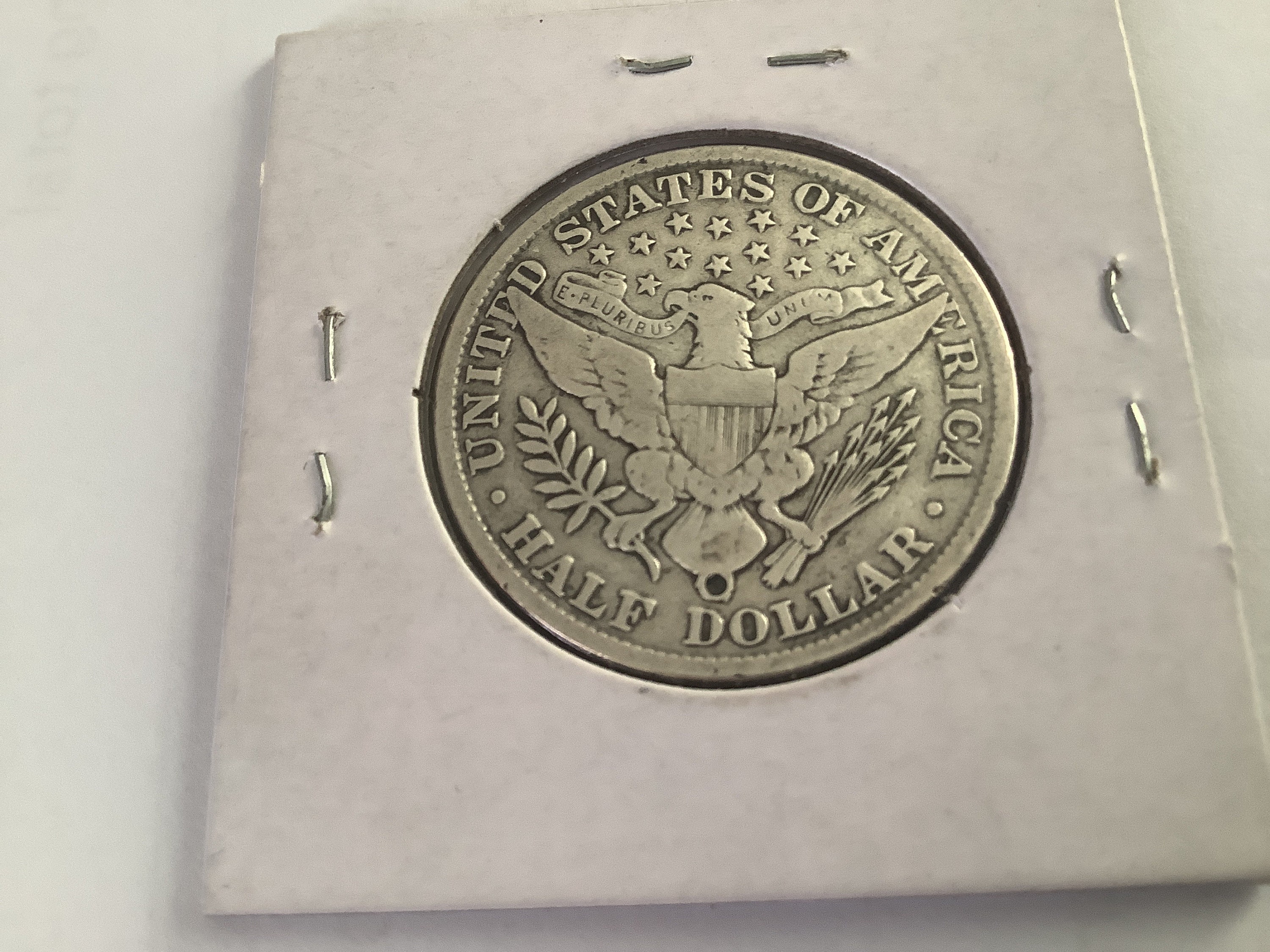 1911-D Barber Half Dollar Error Coin error on Reverse - Etsy