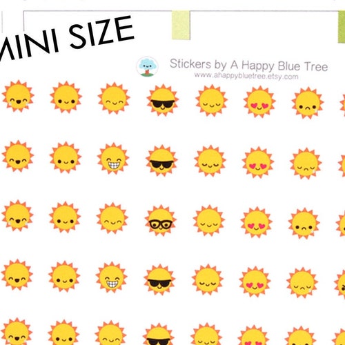 MINI Happy Brain EMOTIONS Themed Stickers for Erin Condren - Etsy