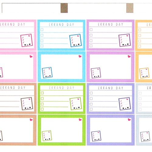 Happy Plate and Fork Tracker Reminder Stickers Erin Condren - Etsy