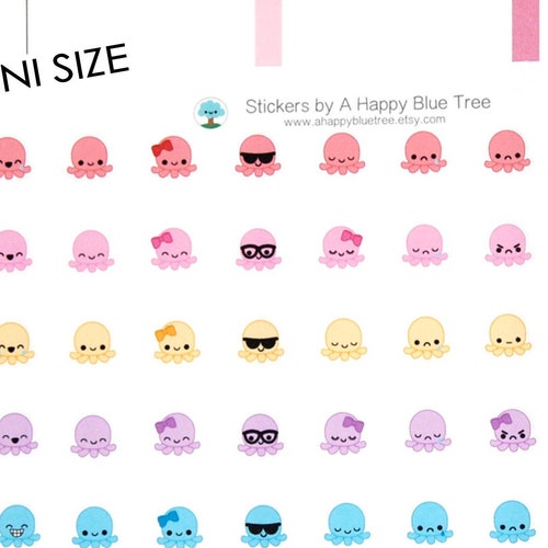MINI Happy Brain EMOTIONS Themed Stickers for Erin Condren | Etsy