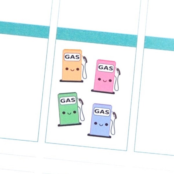 Gas Station Calendar - Etsy