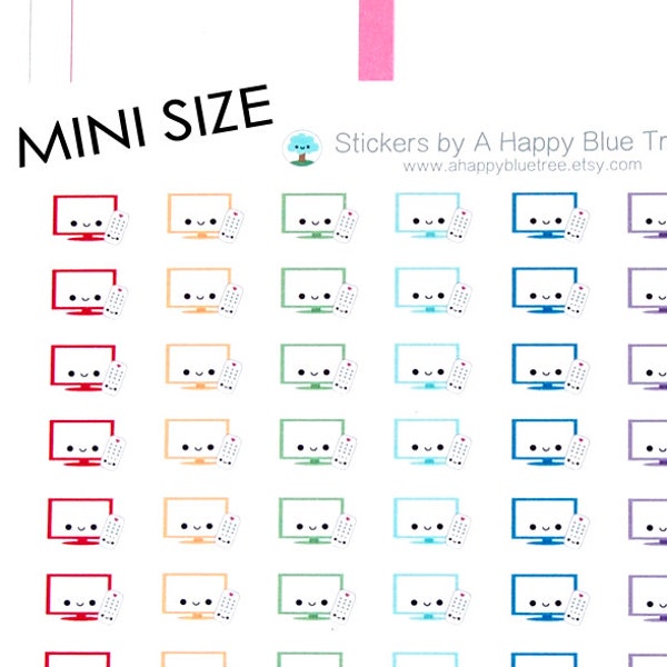 Tv Remote Stickers - Etsy