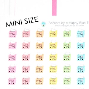 MINI Sad Sick Day Tissue Box Reminder Tracker Kawaii Planner Stickers ...