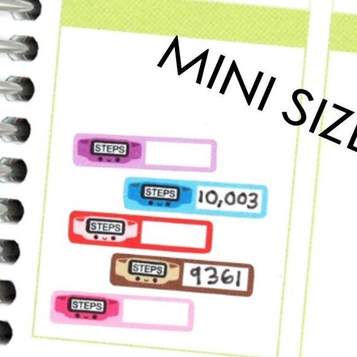 MINI Happy Fork and Spoon Tracker Reminder Stickers Erin - Etsy