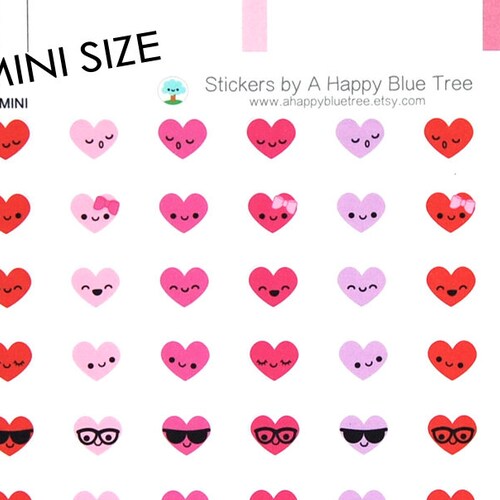 MINI Happy Brain EMOTIONS Themed Stickers for Erin Condren - Etsy