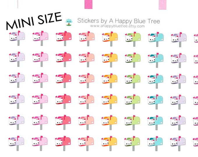 Happy Package Reminder Tracker Cute Kawaii Planner Stickers - Etsy