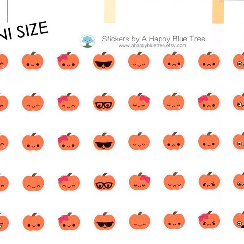 MINI Happy Brain EMOTIONS Themed Stickers for Erin Condren - Etsy