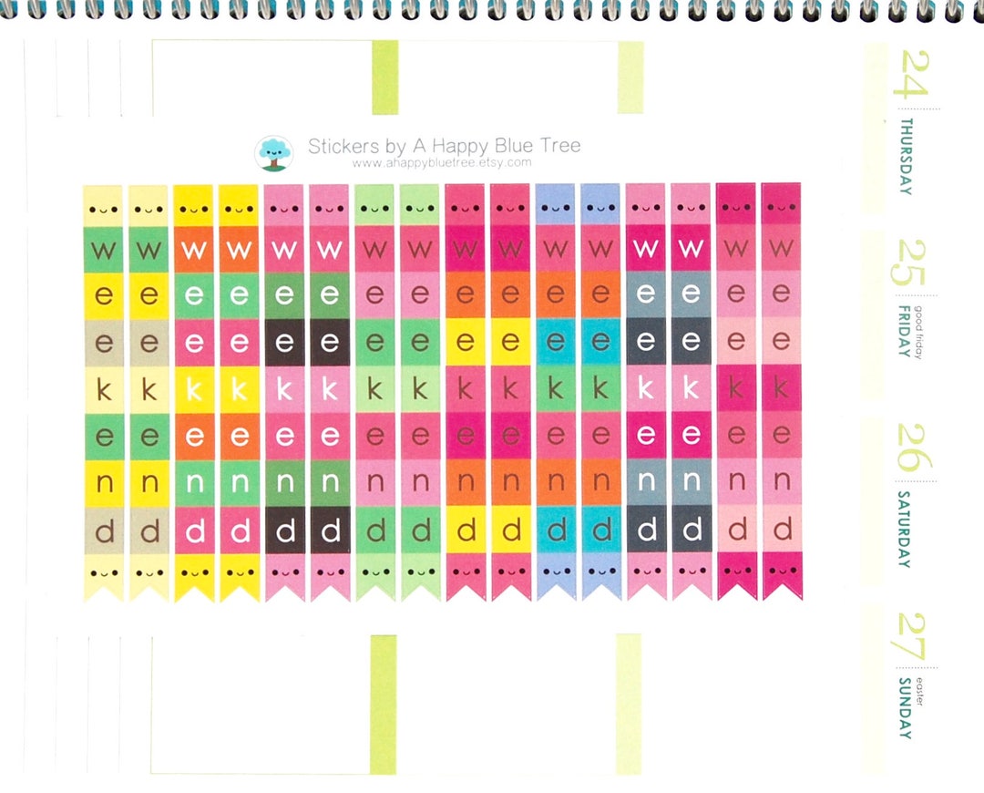 Happy Weekend Banner Sticker Sheet (lemonade and More Mix) for Erin ...