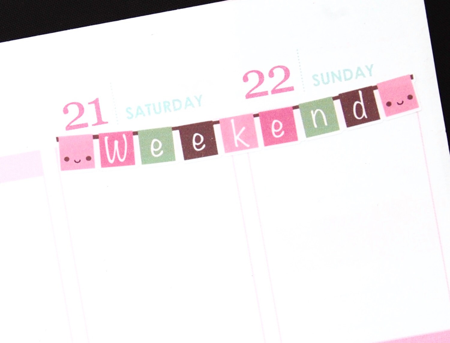 Happy Weekend Banner Sticker Sheet (lemonade and More Mix) for Erin ...