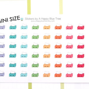 MINI Happy (or Sad) Tissue Box Reminder Cute Kawaii Personal Planner ...