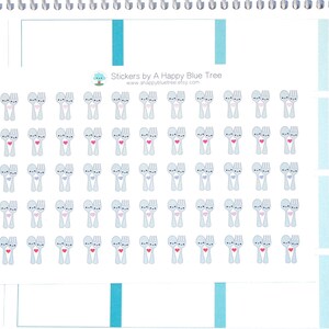 Happy Fork and Spoon Tracker Reminder Stickers Erin Condren Life ...