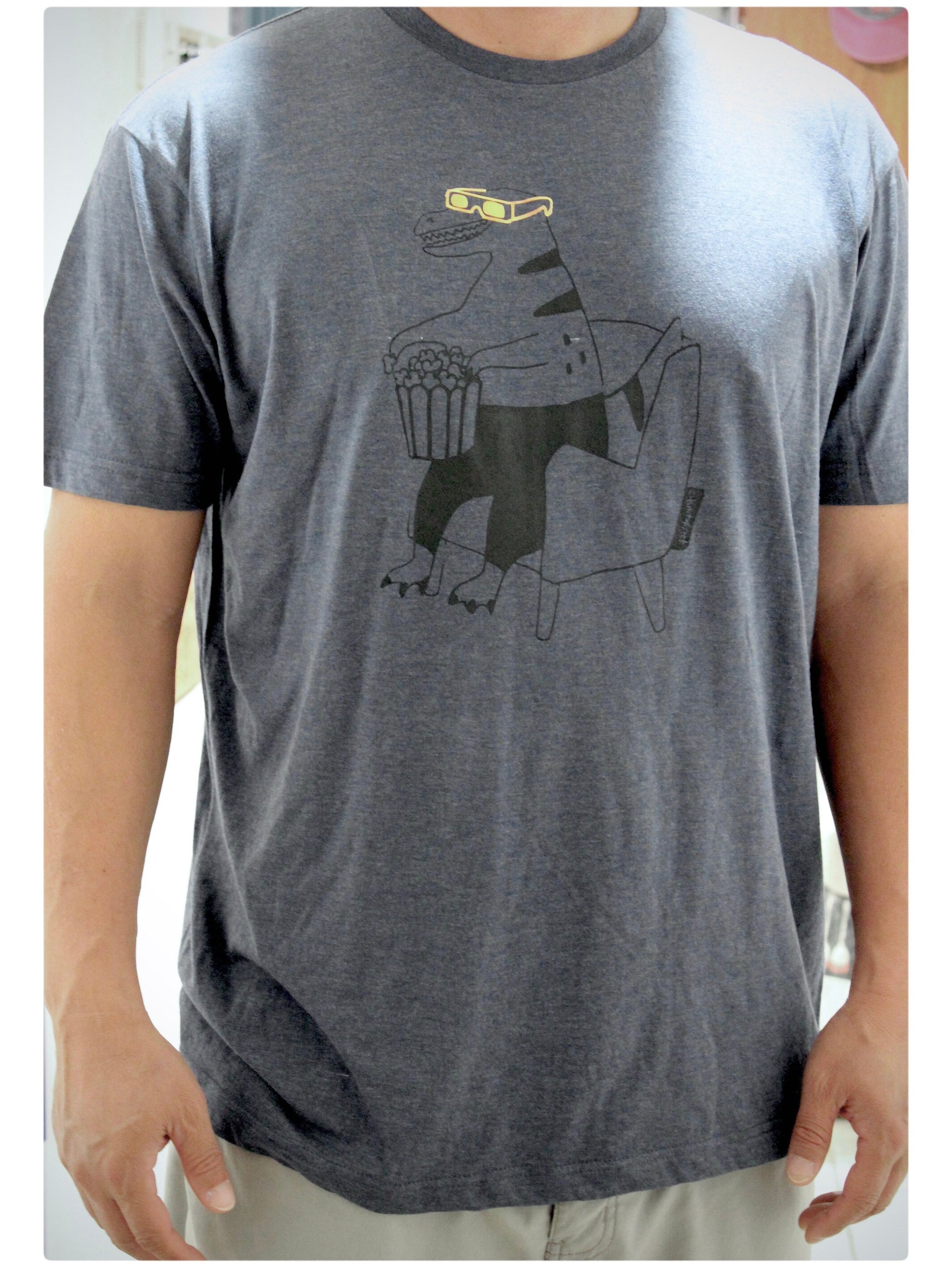 T-rex T-shirt T-rex Screen Printed T-shirts Dinosaur Tee - Etsy