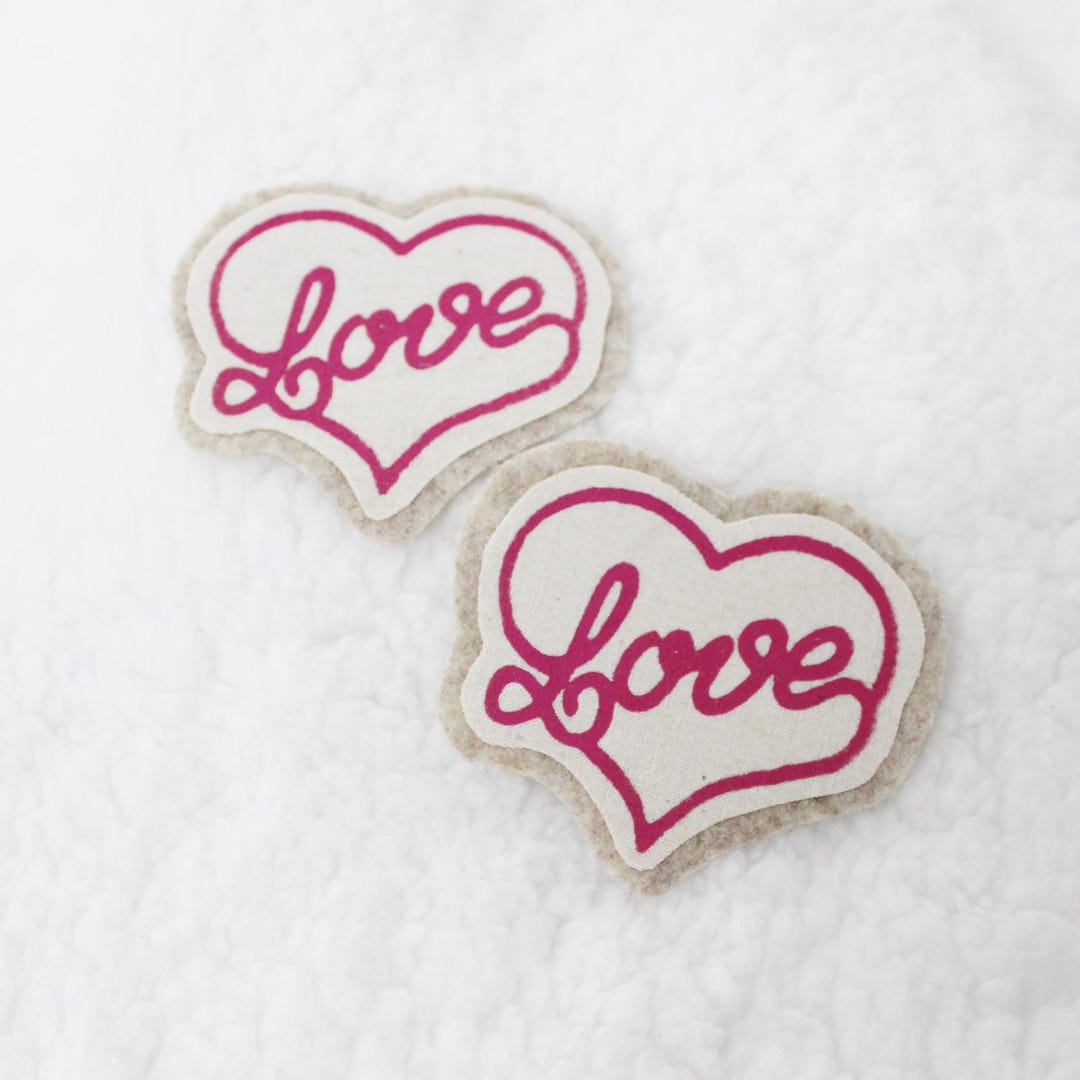 Love Patch, Sew-on Patch - Etsy