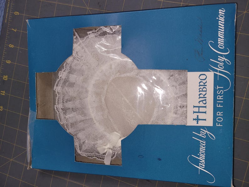 Communion Veil From 1965, Original Packaging (v-12a) - Etsy