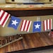 Flag Banner 4th of July Memorial Day Independence Day Red - Etsy