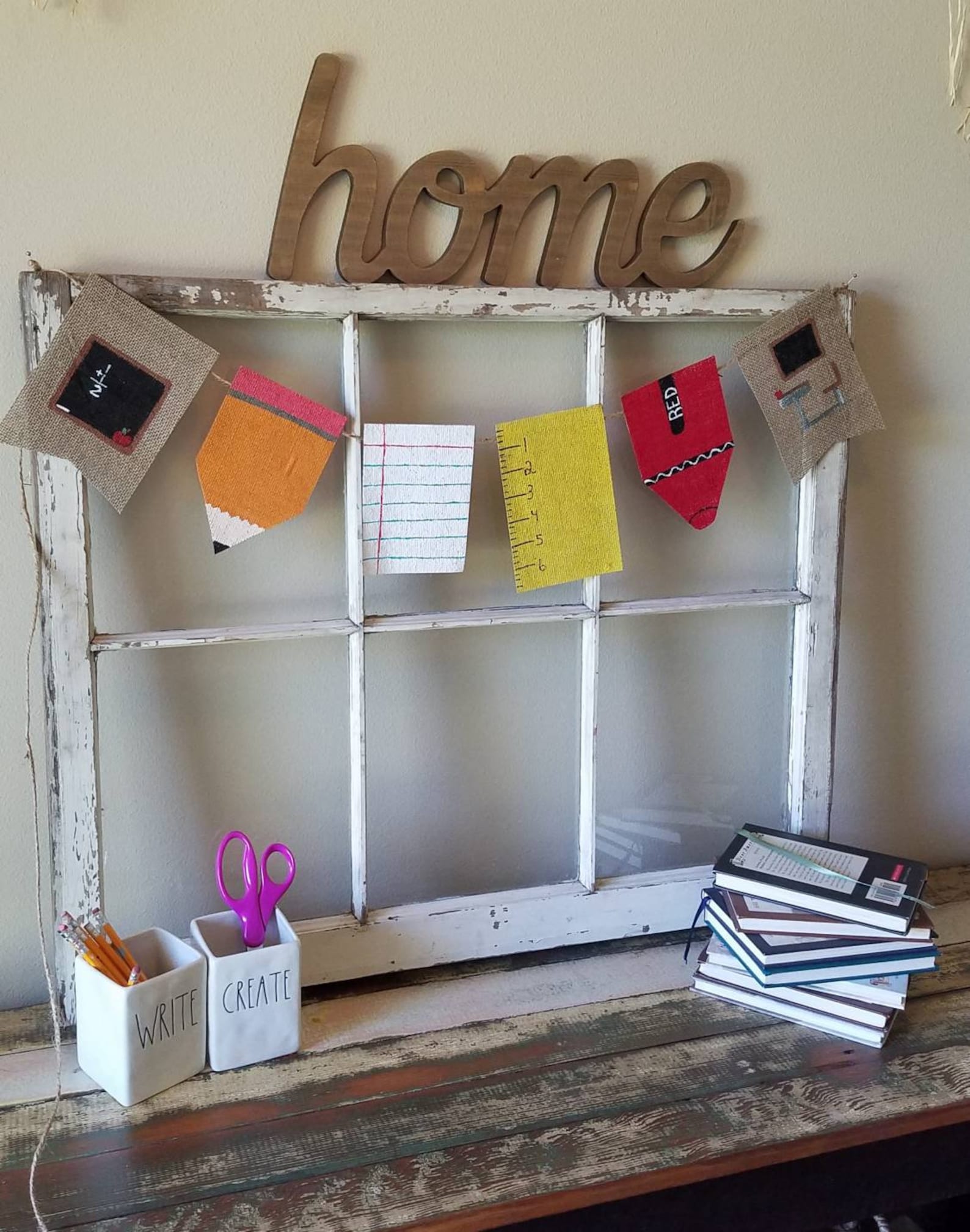 Back to School Burlap Banner Teacher School Days School - Etsy
