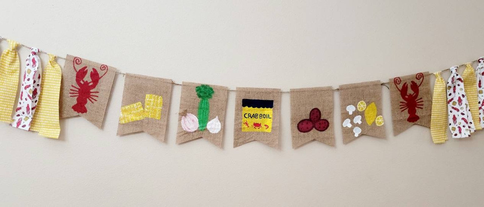 Crawfish Crawfish Boil Crawfish Birthday Crawfish Banner | Etsy