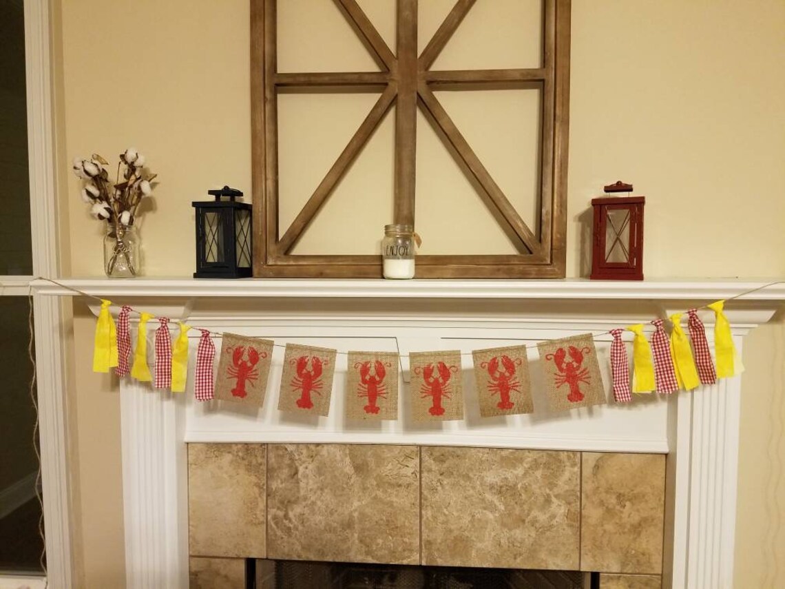 Crawfish Banner Crawfish Boil Crawfish Party Banner - Etsy