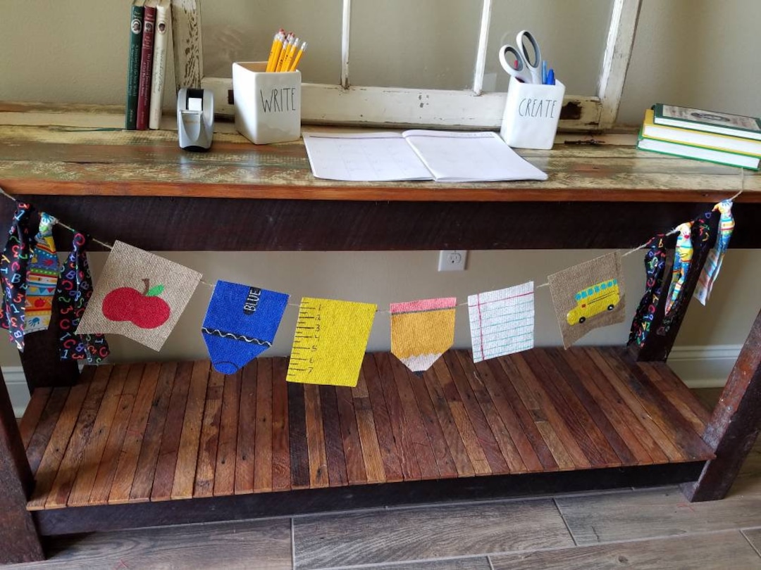 Back to School Banner, Classroom Decor, Class Banner, Teacher, Teacher ...