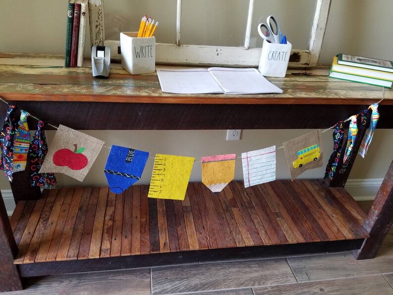 Back to School Banner Classroom Decor Class Banner Teacher - Etsy