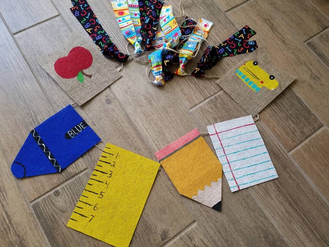 Classroom decor school banner back to school teacher | Etsy