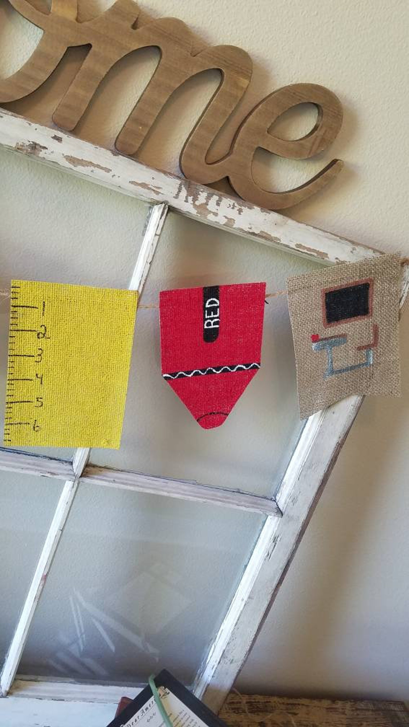 Back to School Burlap Banner Teacher School Days School - Etsy