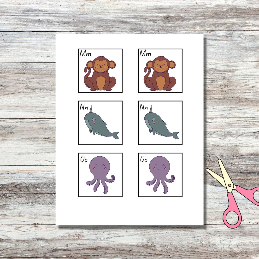 Animal Alphabet Matching Game | Games for Kids | Family Games ...