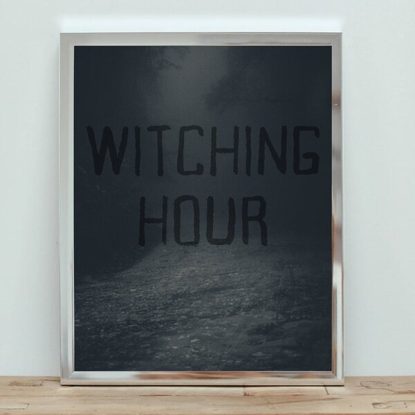 Witching Hour Art - Etsy