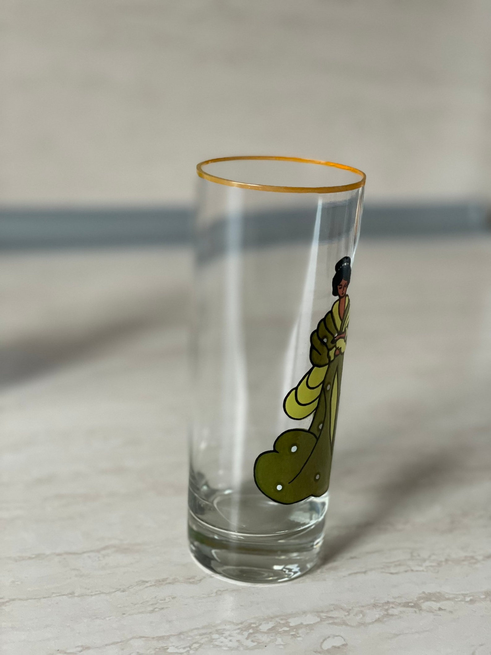 Vintage 1950s Pin up Girls Peek a Boo Drinking Glasses, 3 SETS OF 3 ...