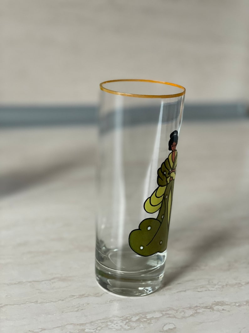 Vintage 1950s Pin up Girls Peek a Boo Drinking Glasses, 3 SETS OF 3 ...