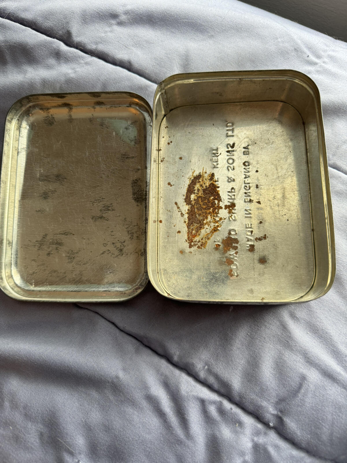 VINTAGE Sharps Toffee Metal Candy Tin/candy Tin Made in England/sharps ...