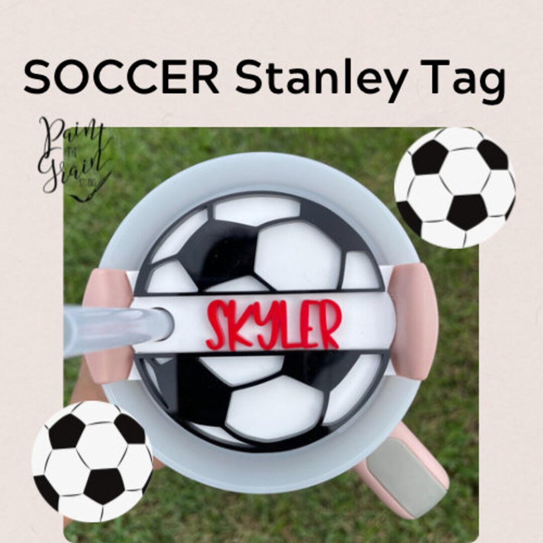 Stanley Soccer Tag, FREE Shipping-custom Name, Custom Colors, Sports ...