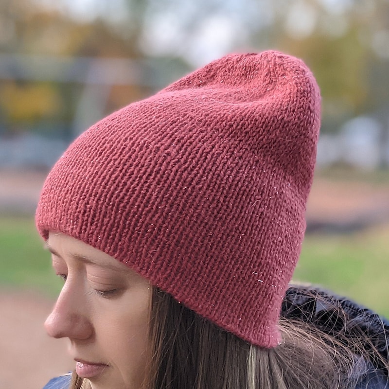 Double Layer Beanie Pattern - Etsy