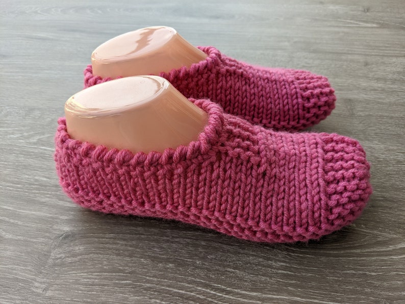 Two-needles Flat Knit Socks Pattern - Etsy