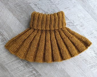 KNITTING PATTERN Cozy Knit Dickey Knit Dickey Easy Knit Pattern ...