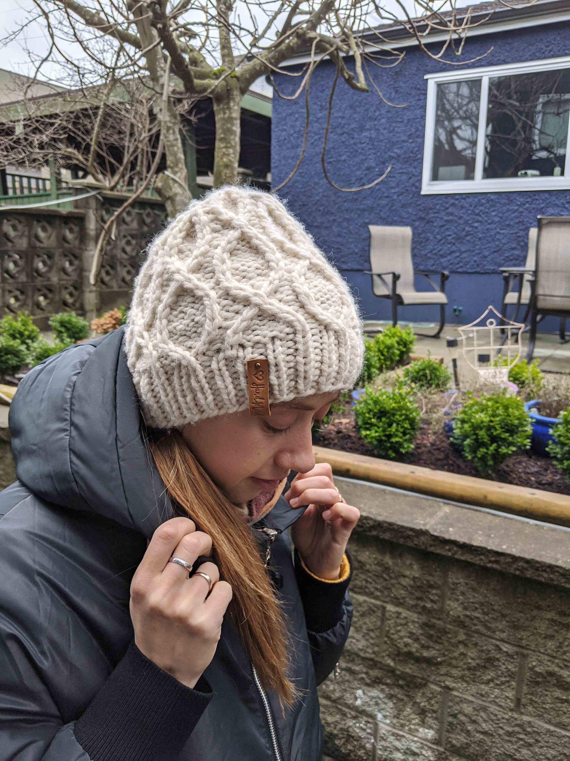 Knitting Pattern DNA Cable Hat Pattern Hat Knitting - Etsy