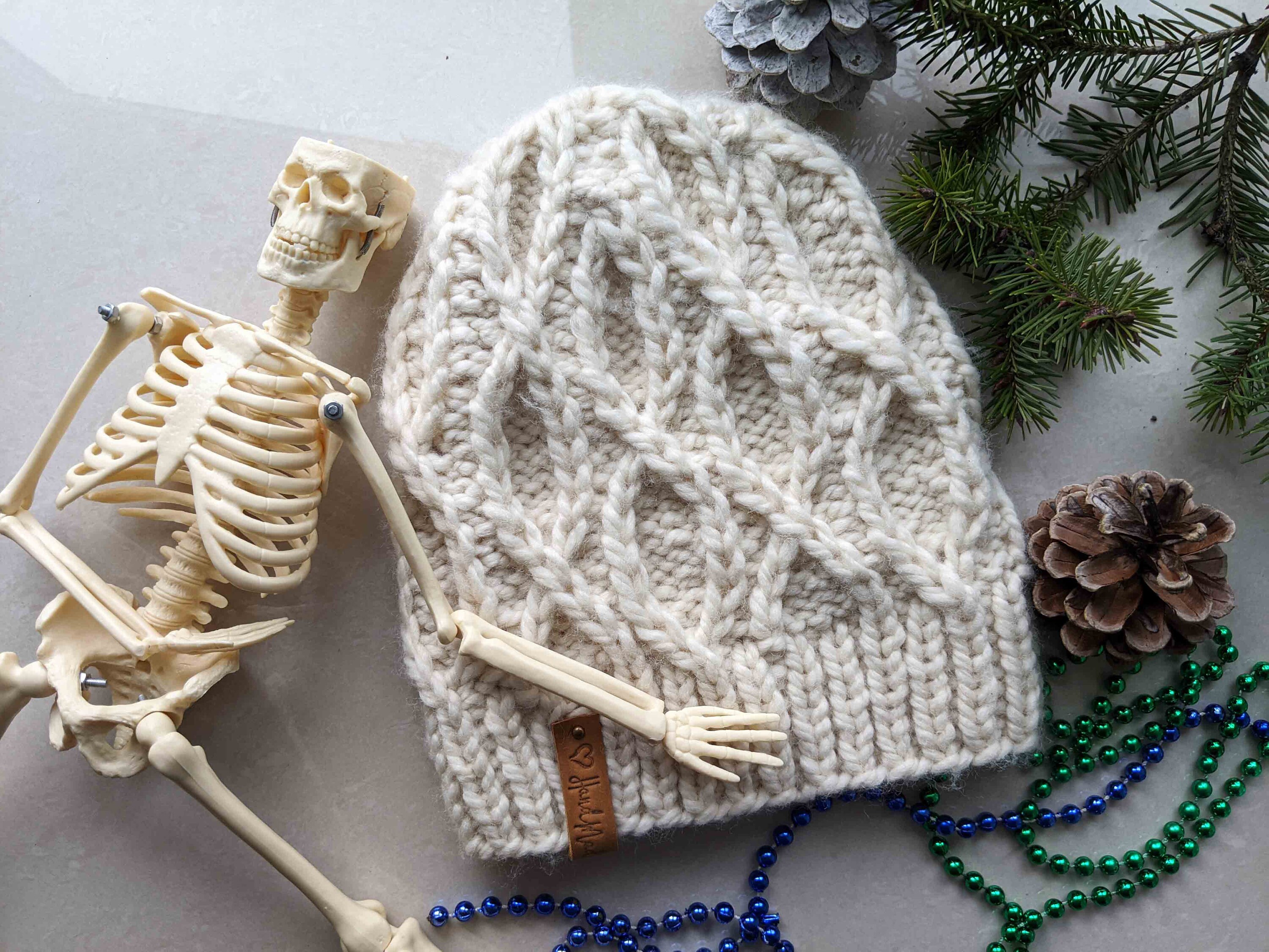 Knitting Pattern DNA Cable Hat Pattern Hat Knitting - Etsy