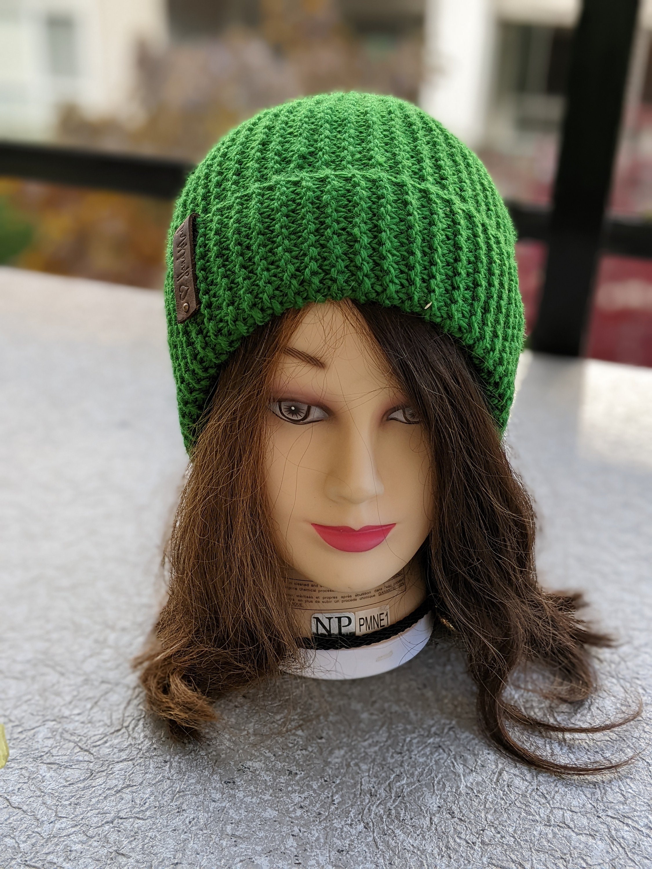 Flat Knit Slouchy Hat Pattern - Etsy