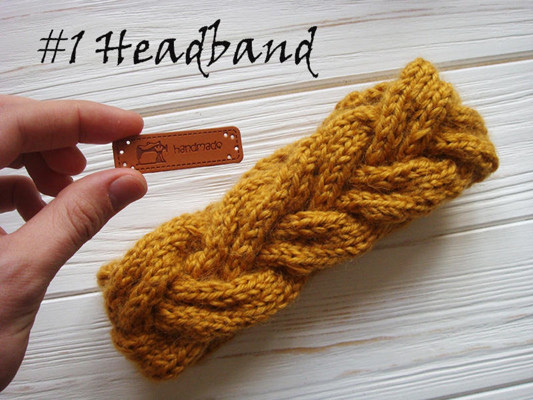 Bulky Braided Headband Knitting Pattern (PDF Pattern) - Etsy