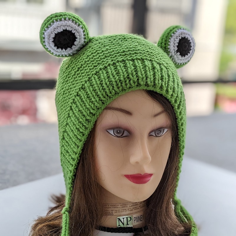 Frog Hat - Etsy