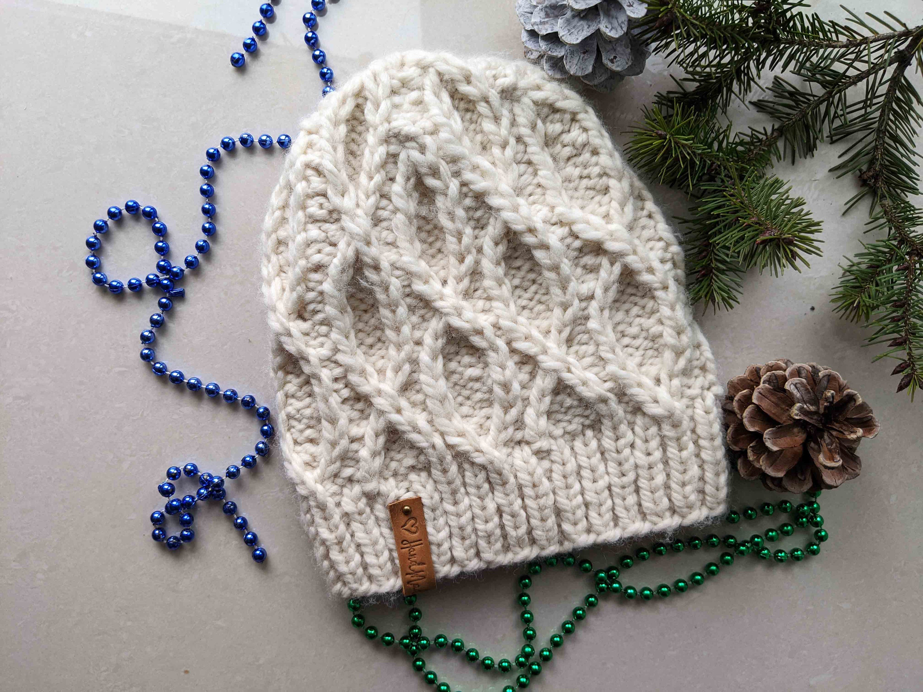 Knitting Pattern DNA Cable Hat Pattern Hat Knitting - Etsy