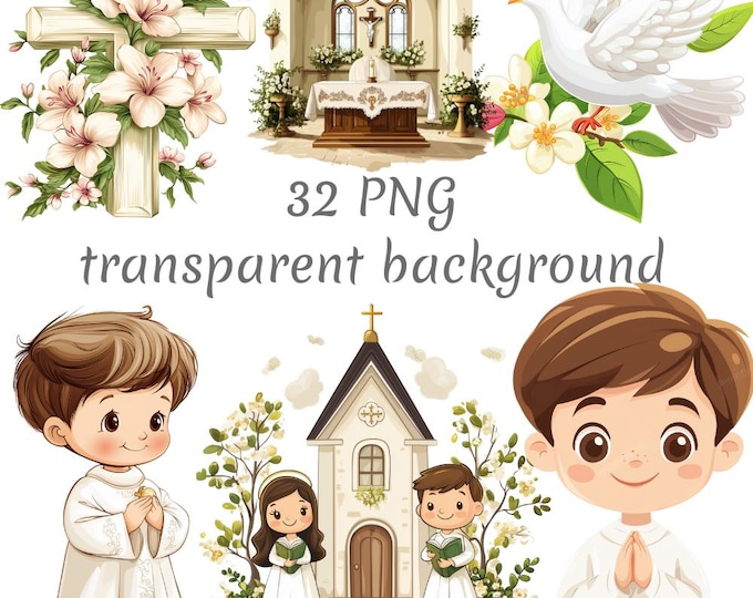 62 Boy First Communion Clip Art, First Communion Boy Clipart, First ...