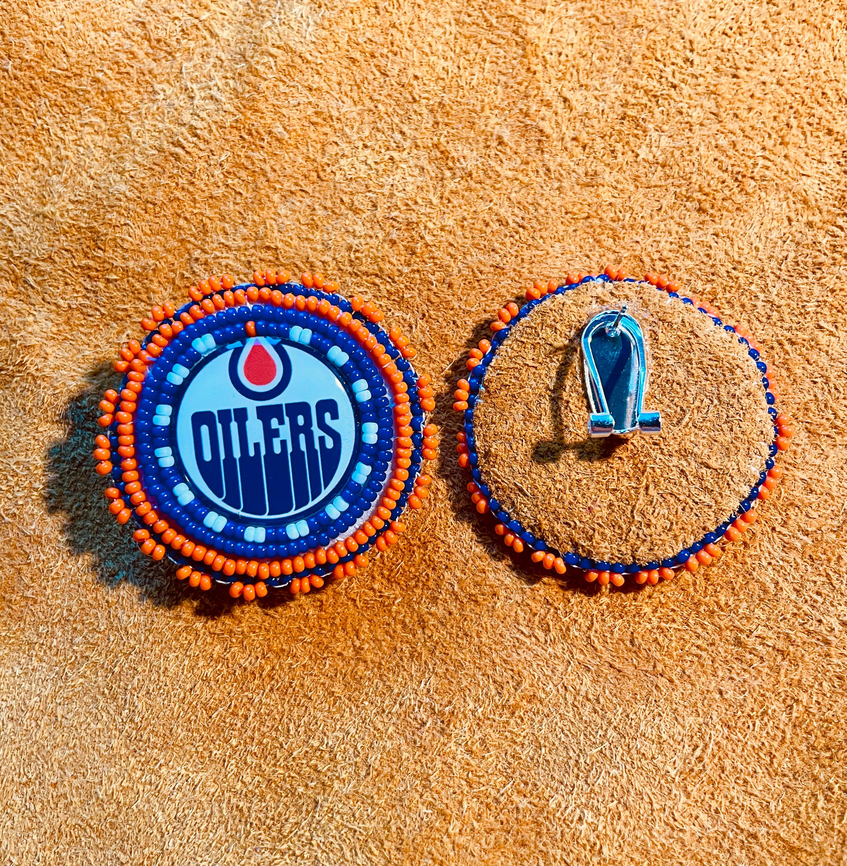 Oilers Spirit Earrings - Etsy Canada