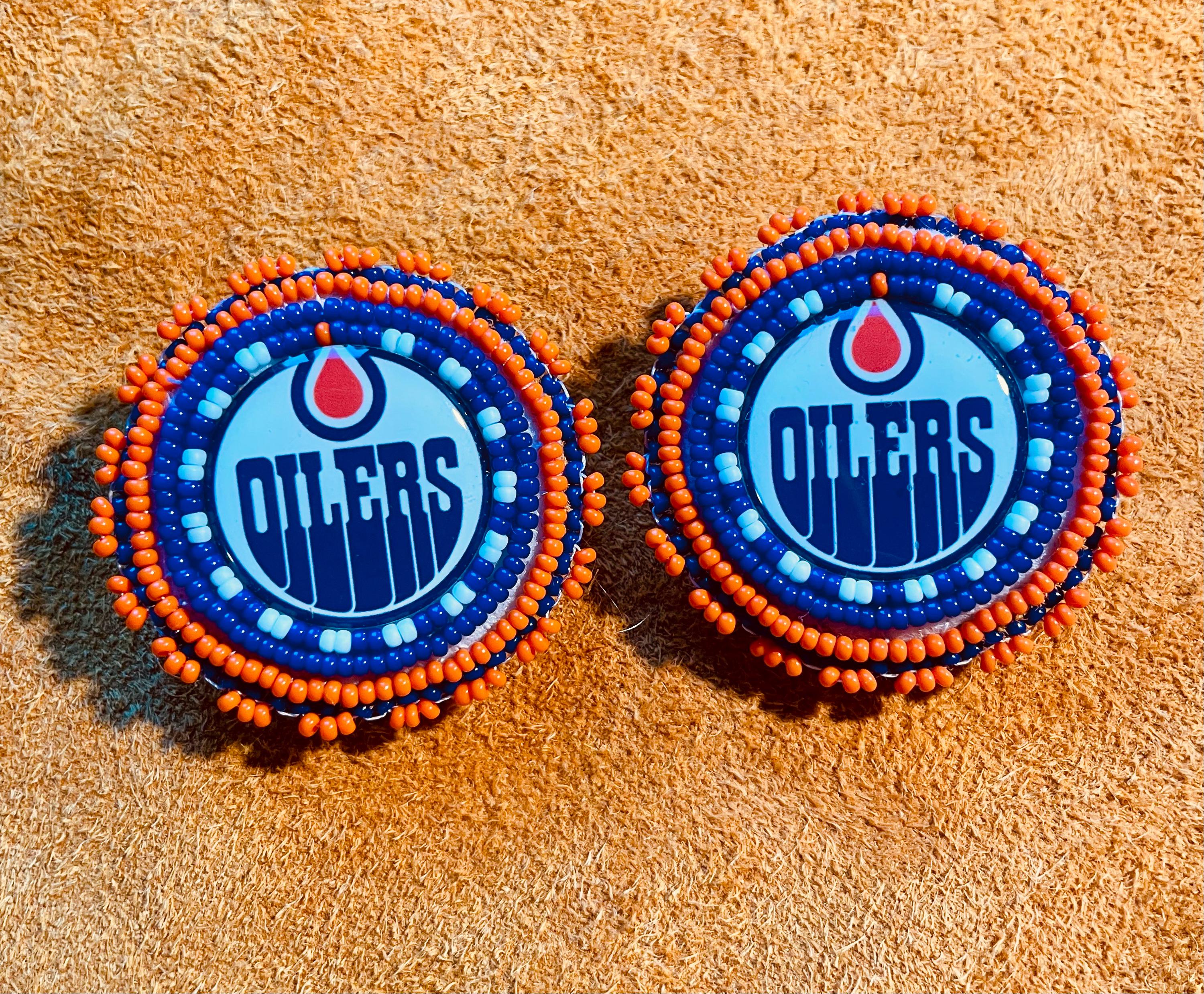 Oilers Spirit Earrings - Etsy Canada