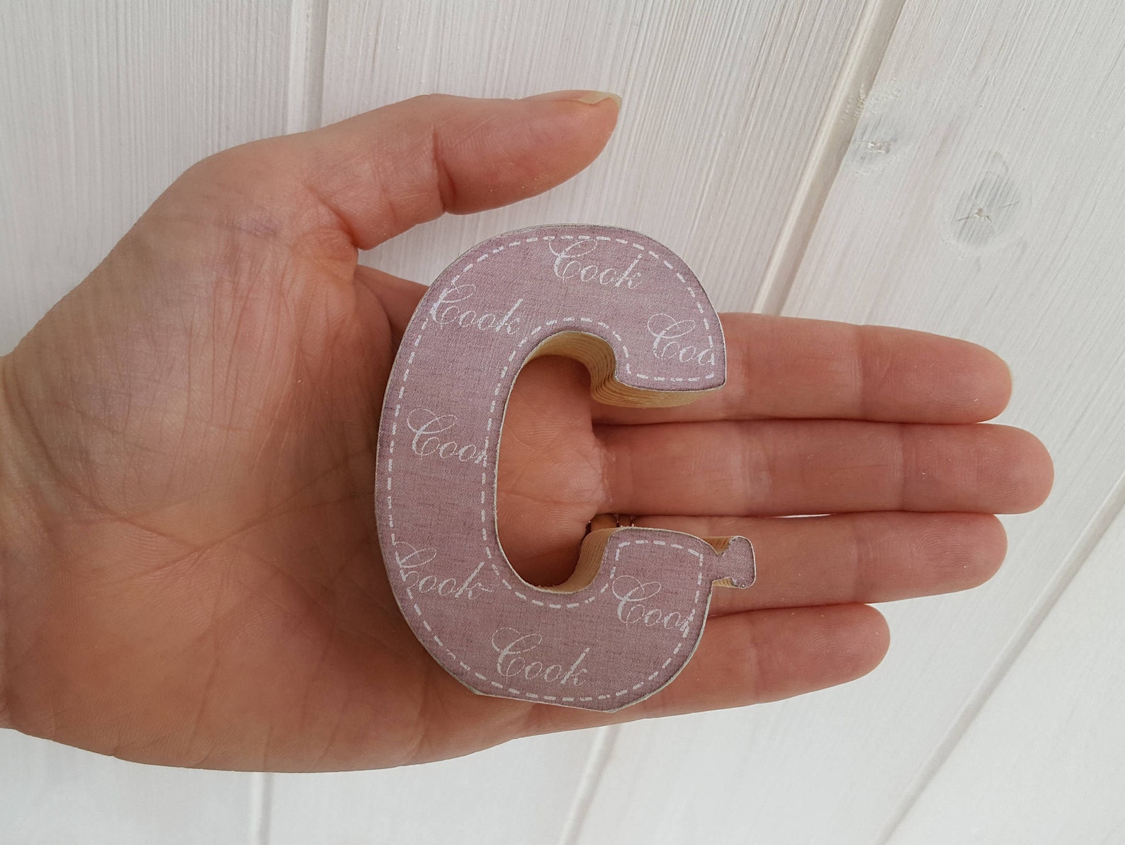 Wood Block Puzzle COOK Letters 2.5 Inches High Freestanding - Etsy