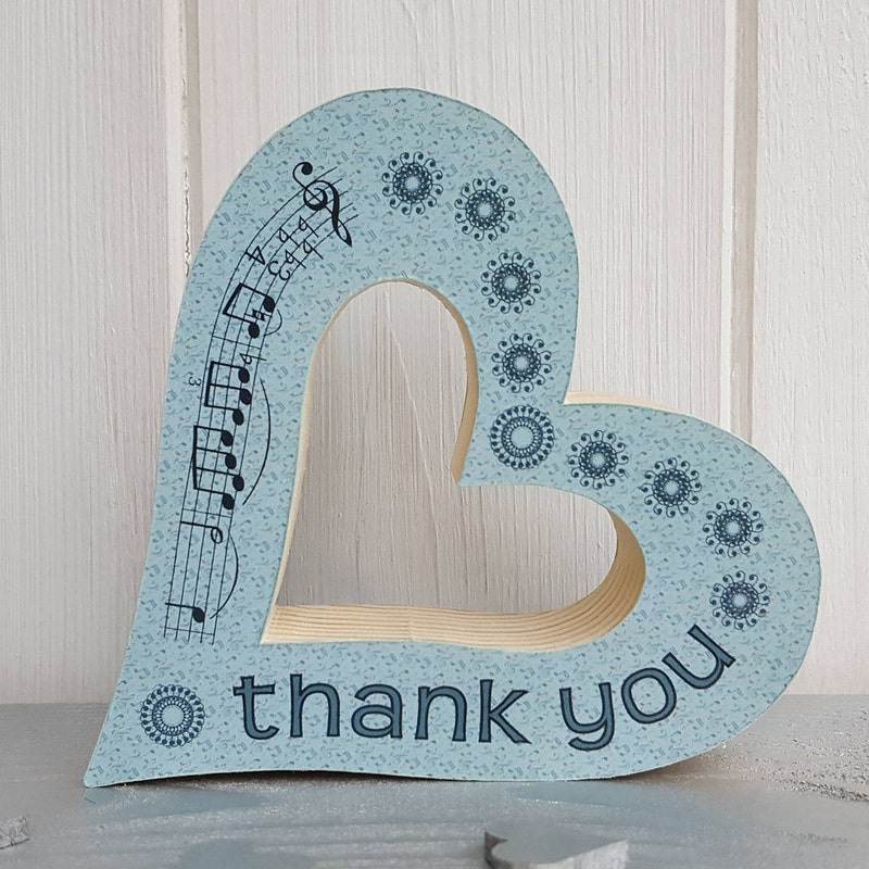 Decoupage Hearts - Etsy UK