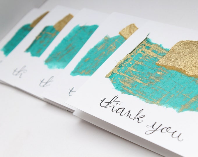 Handmade Thank You Cards Unique Thank You Cards Thank You | Etsy